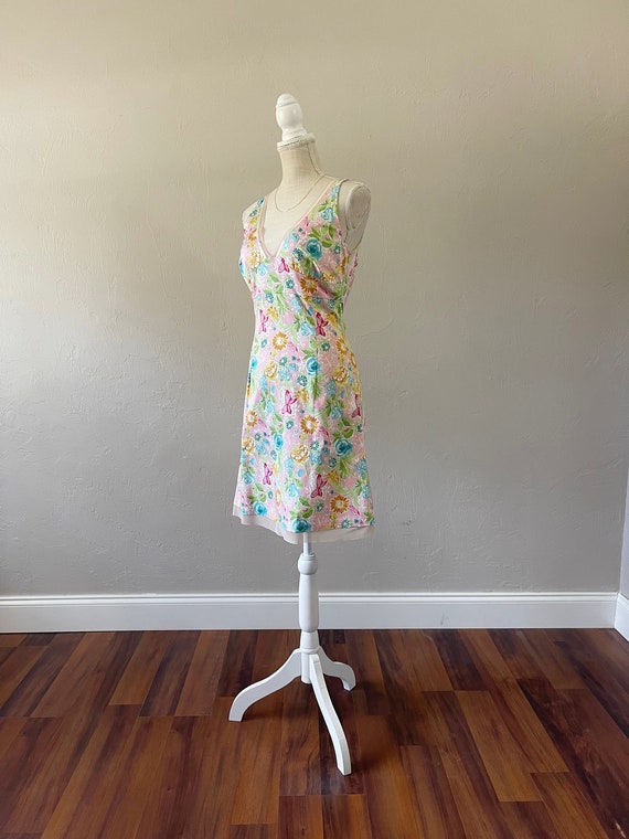 Vintage NECESSARY OBJECTS Sheath Cocktail Dress 1990s… - Gem