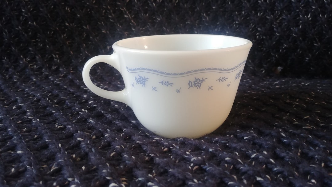 Pyrex Morning Blue Cup - Etsy