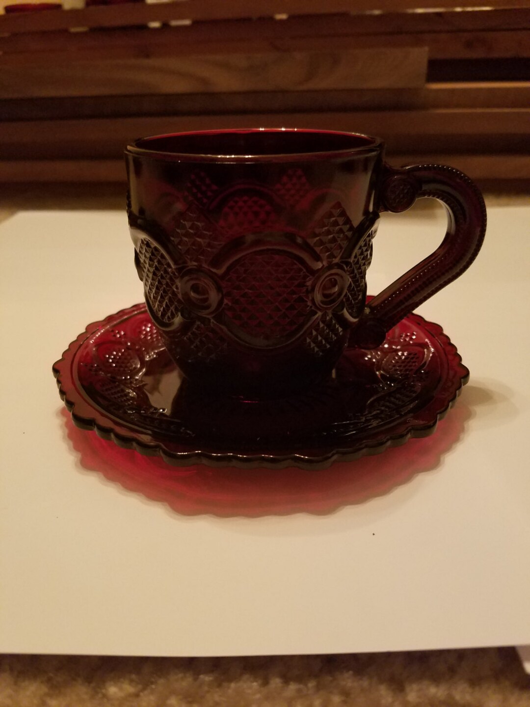 5 Sets-avon Cape Cod Cup and Saucer - Etsy