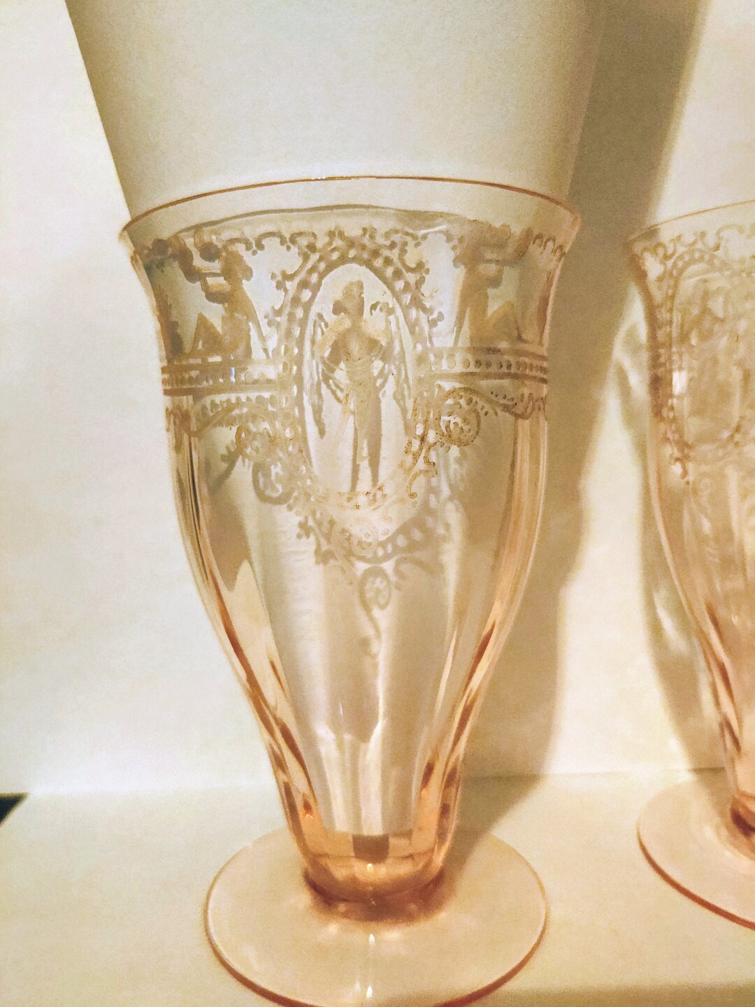 2 Fry Bubble Girl/ Lotus Iced Tea Glasses - Etsy