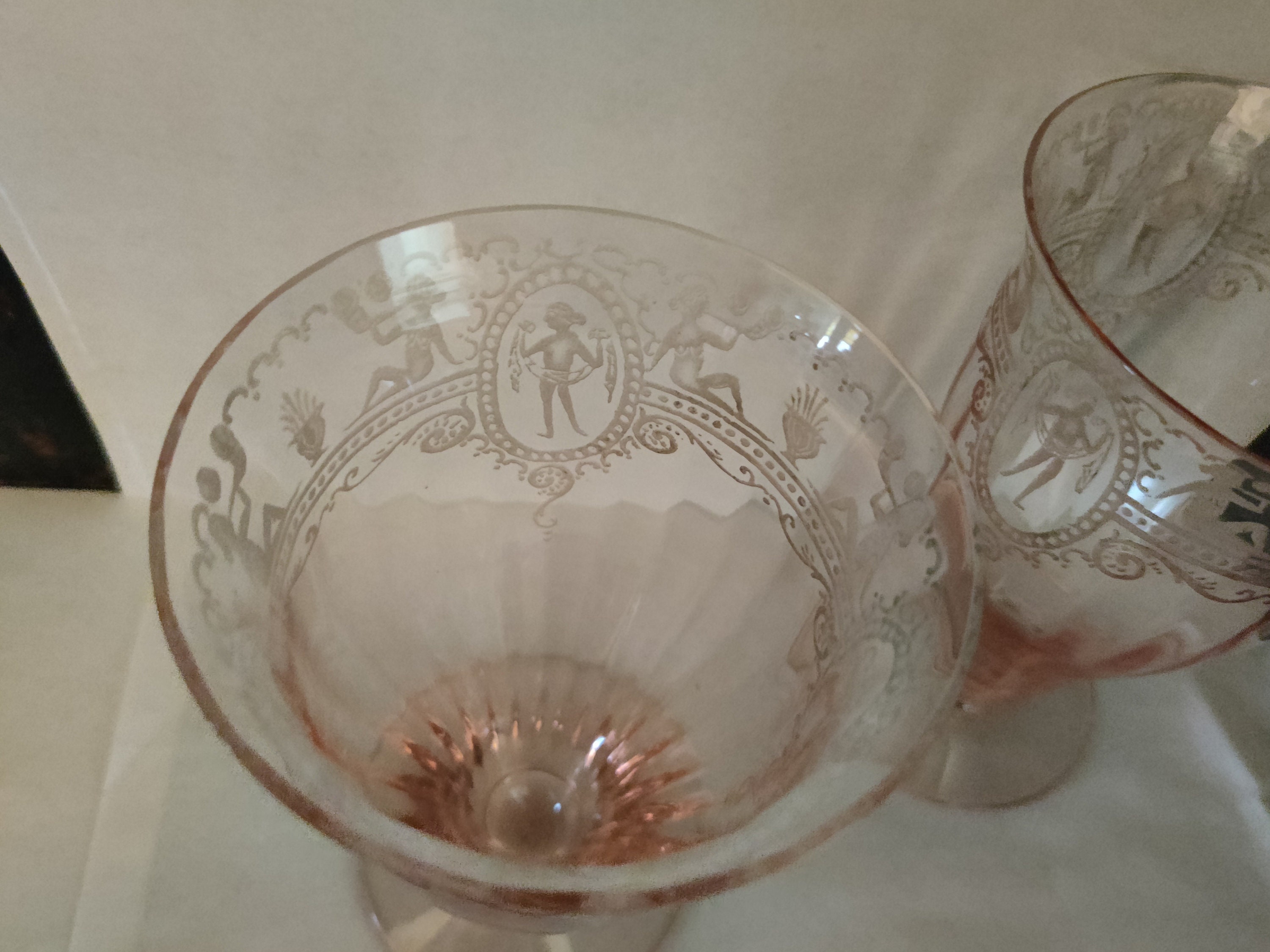 2 Fry Bubble Girl/ Lotus Iced Tea Glasses - Etsy