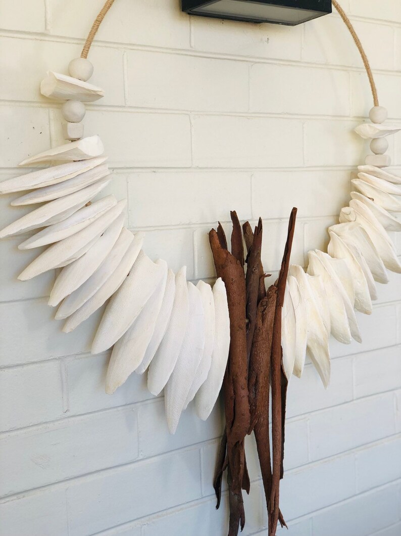 LARGE Cuttlefish Bone Bark Wall Hanging Decor | Etsy