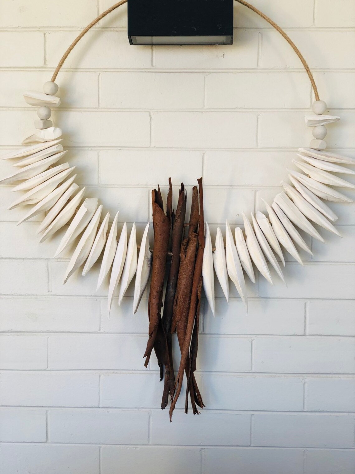 LARGE Cuttlefish Bone Bark Wall Hanging Decor | Etsy