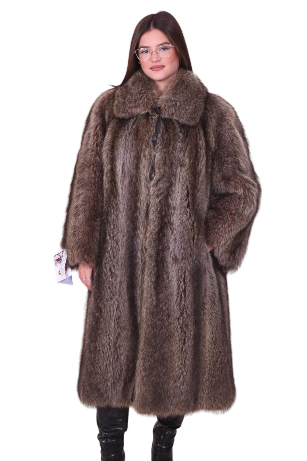 Marmot Fur Coat Casaco De Pele Fox Raccoon Jacket Coat Fuchsjacke De ...