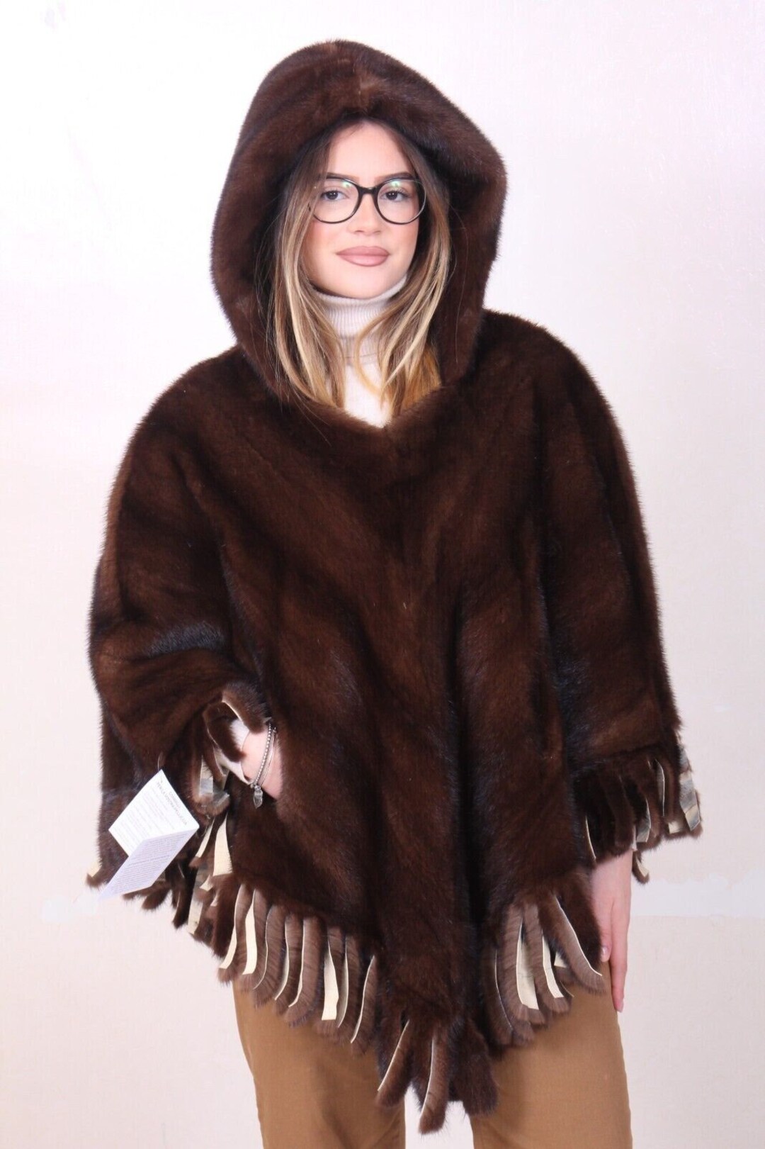 Mink Fur Poncho Mink Fur Jacket Fuchsjacke Pelzmantel Fourrure Piel De ...