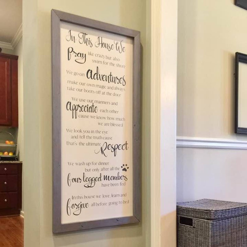 Family Motto Personalized - Etsy