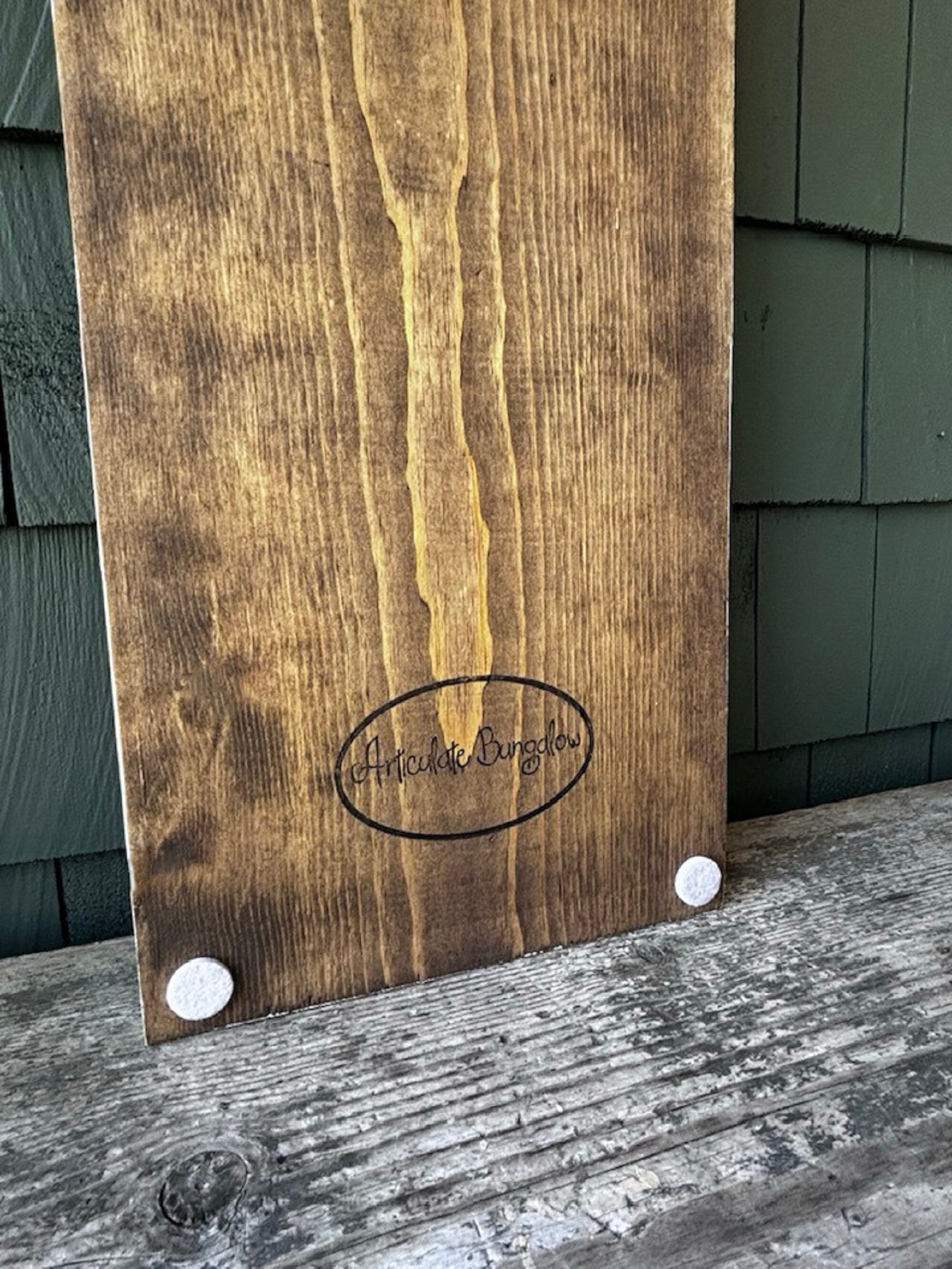 Bakery Sign, Rustic Vertical Kitchen Decor, Farmhouse Style, 5 Feet ...