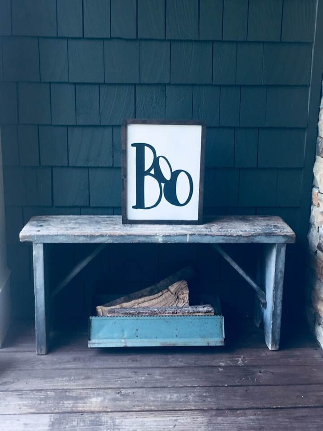 Halloween Boo Sign, Halloween Decorations for Party, Fall Decor Signs ...