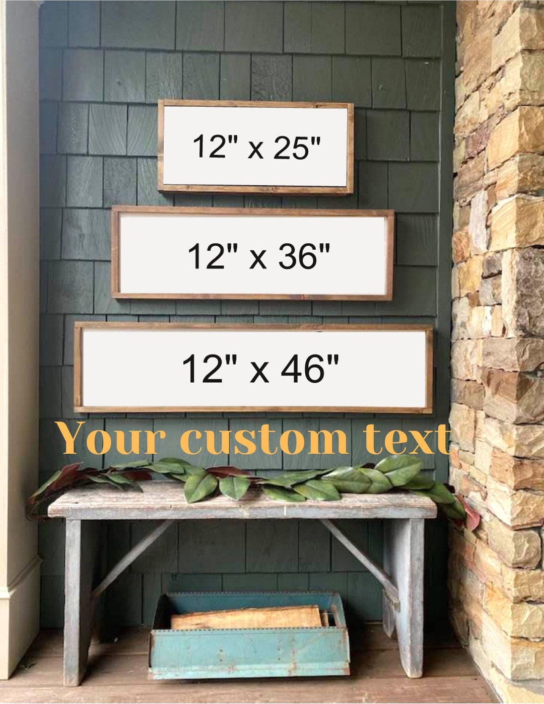 Personalized Home Decor Gift Custom Sign Sayings Design Your Own ...