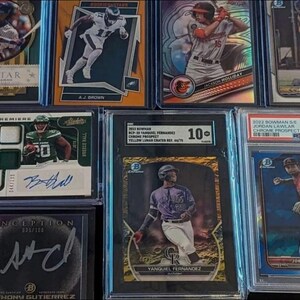 Baseball, Football, Basketball Autograph Card Lot Huge Estate ...
