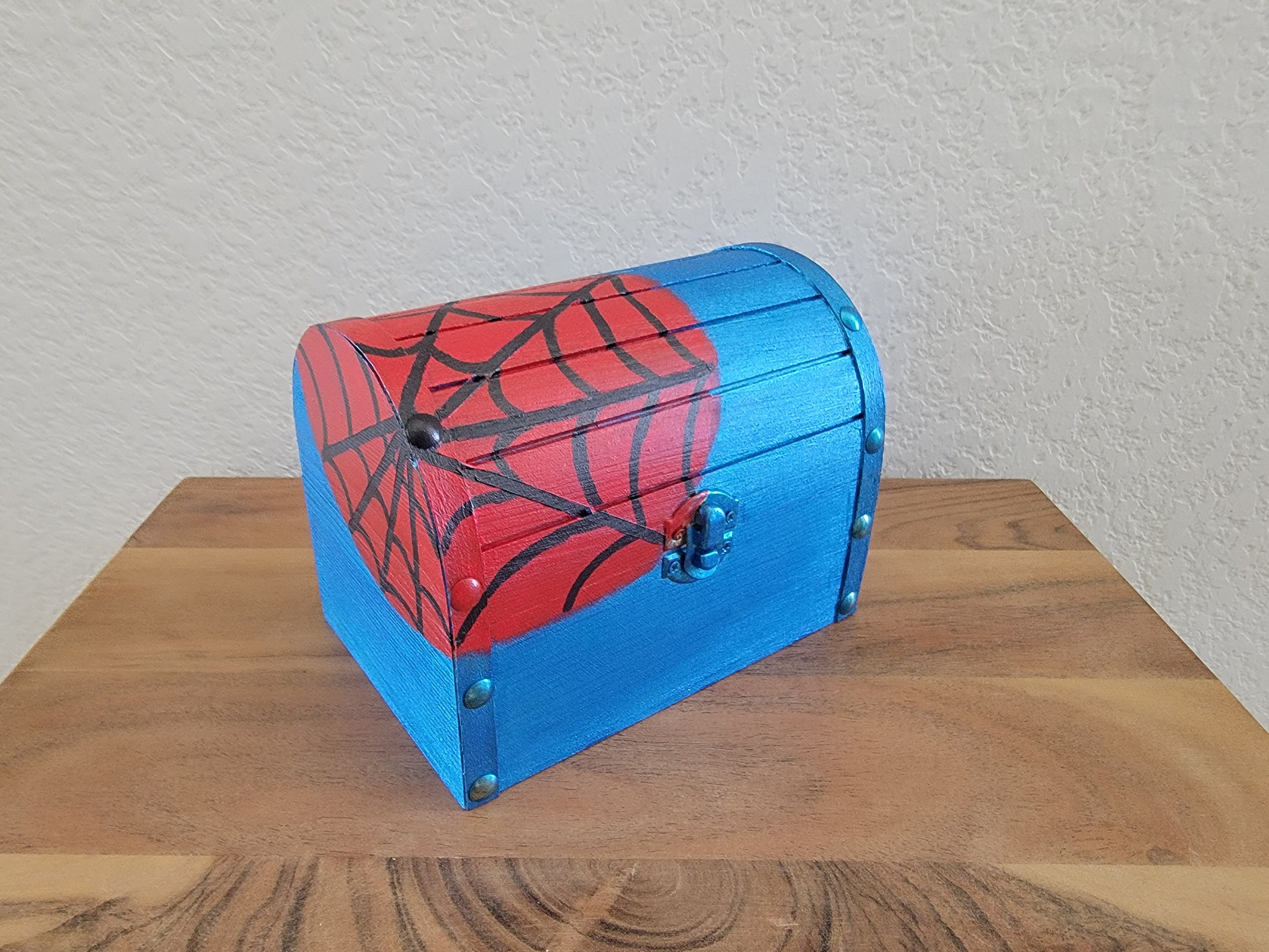 Handcrafted Superhero Themed Treasure Chest – the Ultimate Birthday ...