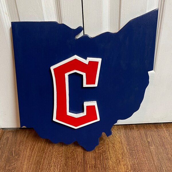 Cleveland Indians Sign - Etsy