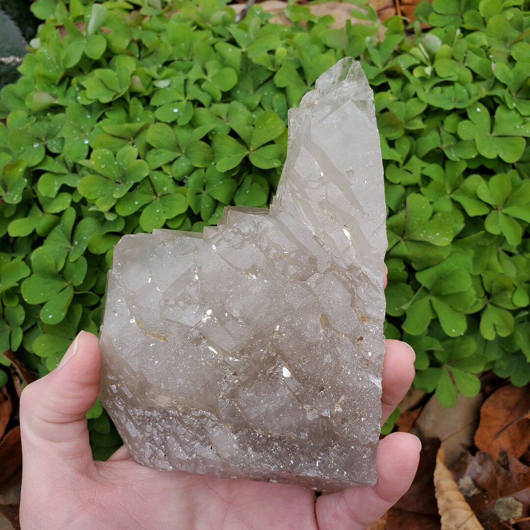 Elestial Quartz, Smoky Elestial Quartz - Etsy