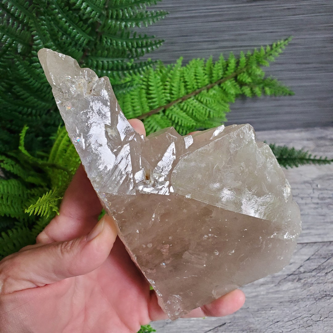 Elestial Quartz, Smoky Elestial Quartz - Etsy