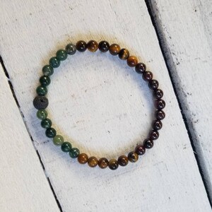 Earth Element Bracelet Zodiac Bracelet - Etsy