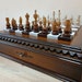 Chess Set Board With 2 Drawers for Storage Chess Pieces "classic Deluxe ...