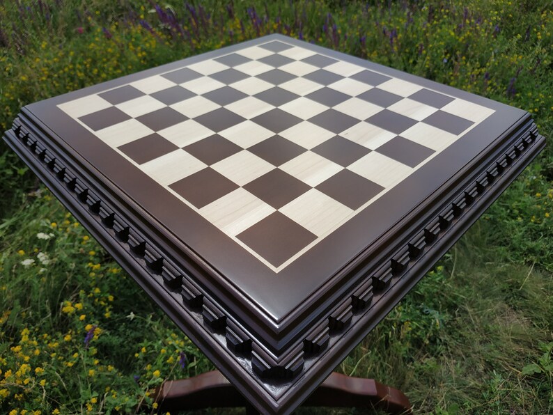 Chess Table/board classic Luxury Exclusive Wooden - Etsy