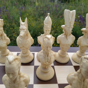 Chess Set "classic Luxury"+"pharaoh of Ancient Egypt" Wooden Chess ...