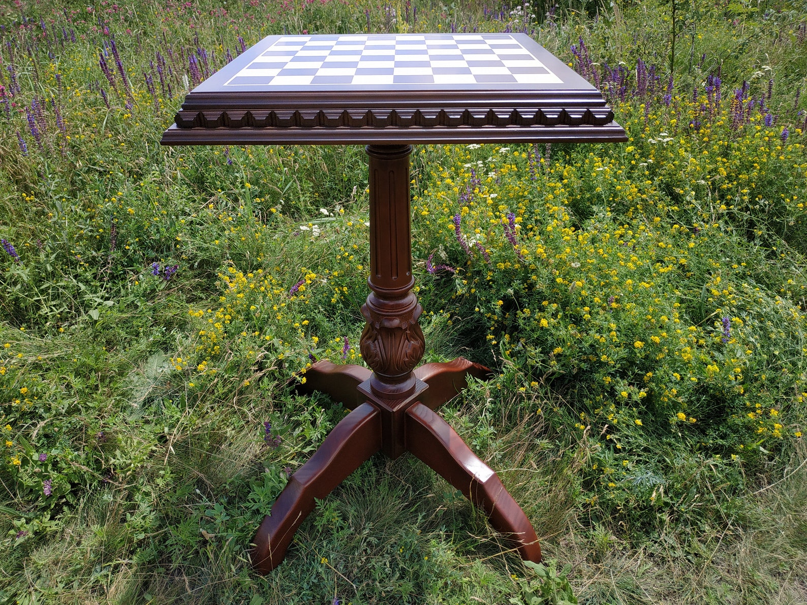 Chess Table/board classic Luxury Exclusive Wooden - Etsy