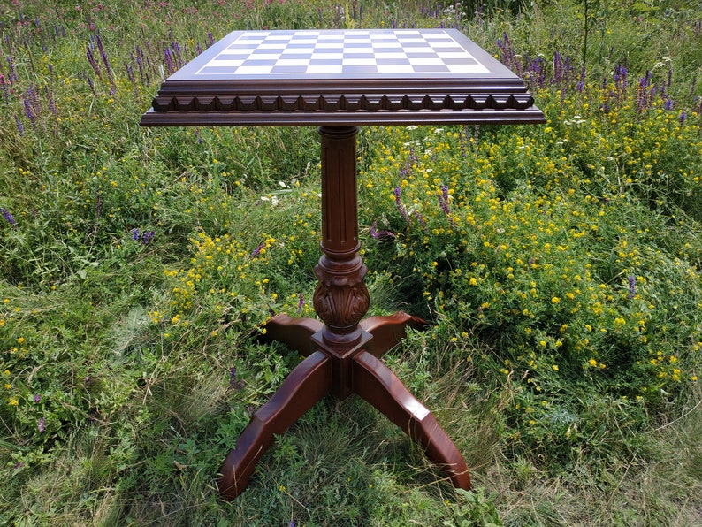 Chess Table/board classic Luxury Exclusive Wooden - Etsy