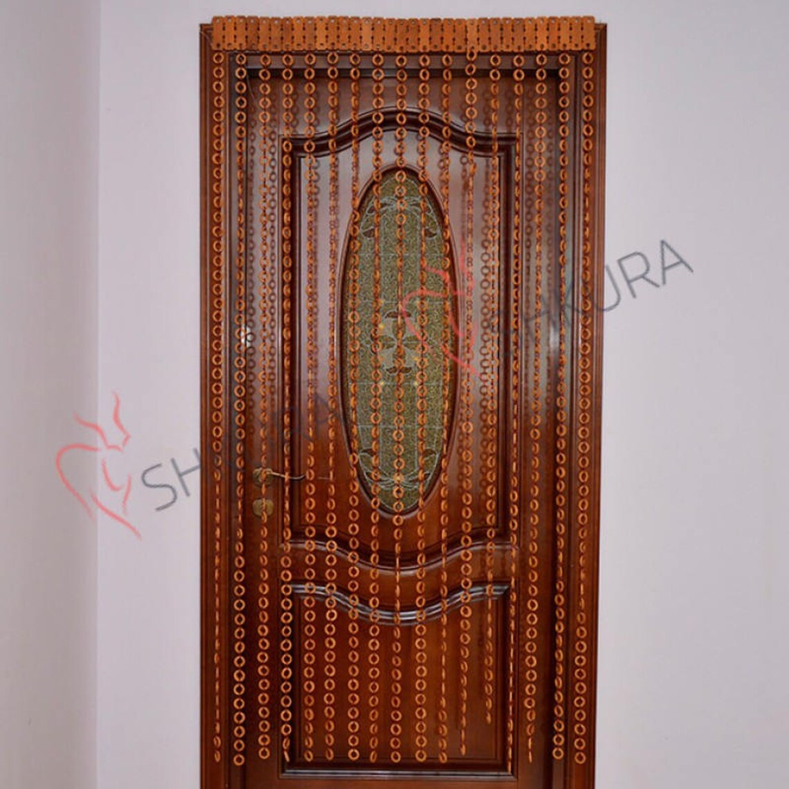 Door Bead Curtain Decor for Living Room Wood Blinds Door Beads - Etsy