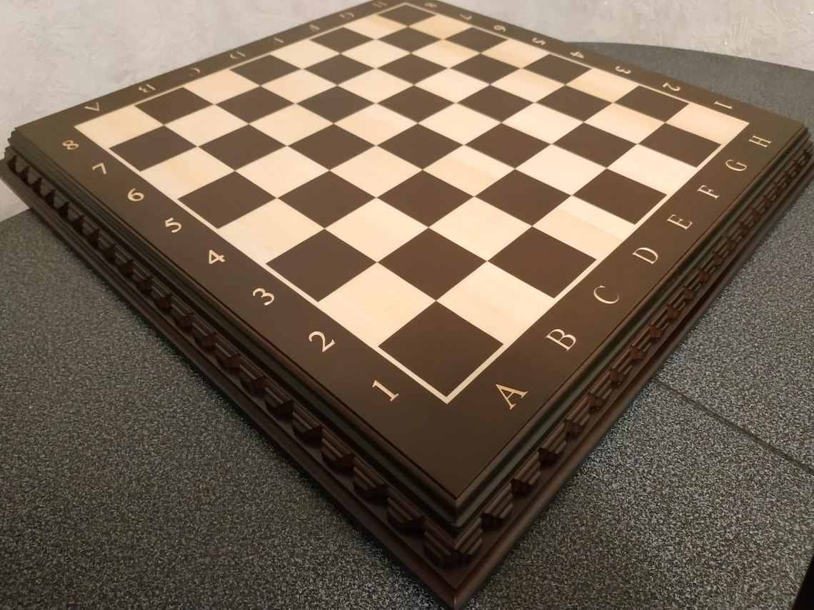 Engraving Letters and Numbers on a Chessboard. - Etsy