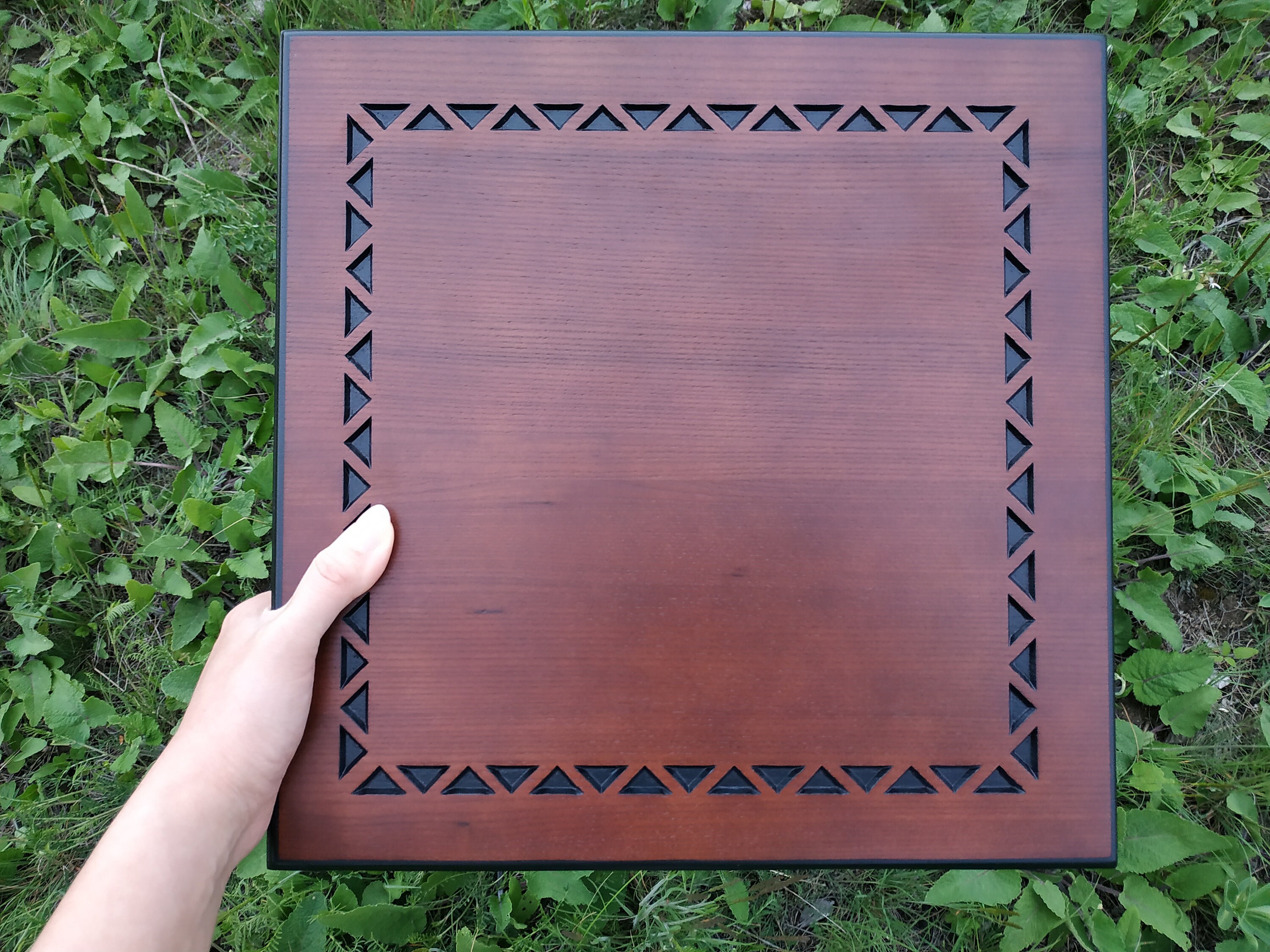 Battle for Kings Wooden chess table storage for piecestwo | Etsy