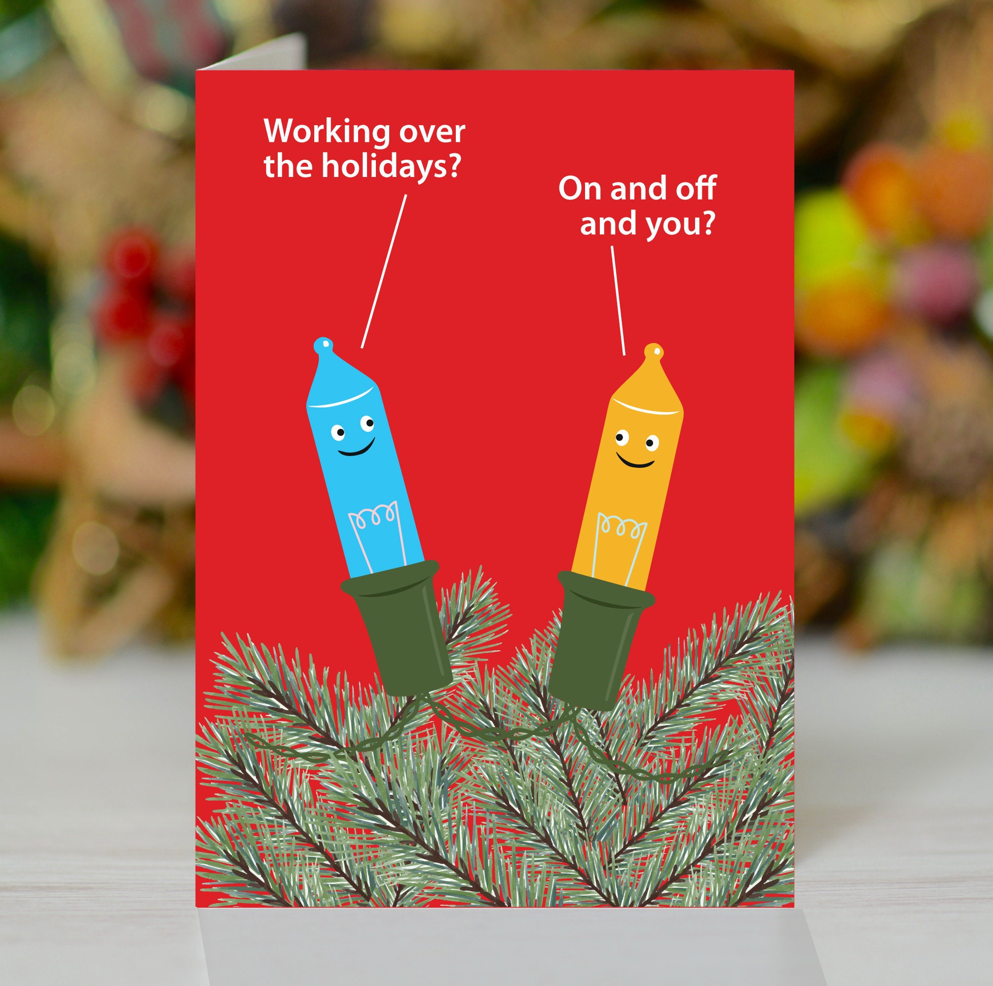 Funny Christmas Tree Lights