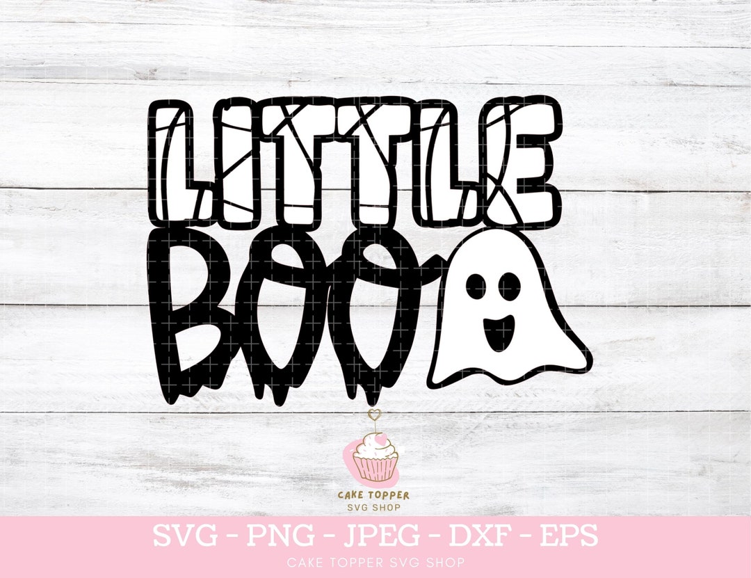 Little Boo SVG Baby Shower Cute Skull SVG Halloween Baby Shower ...