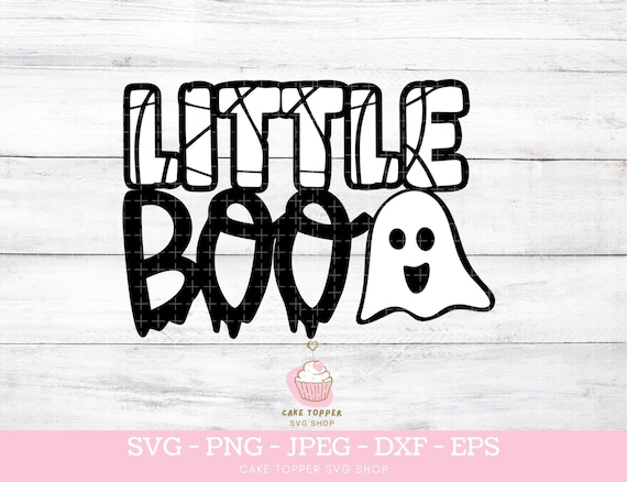 Little Boo SVG Baby Shower Cute Skull SVG Halloween Baby - Etsy