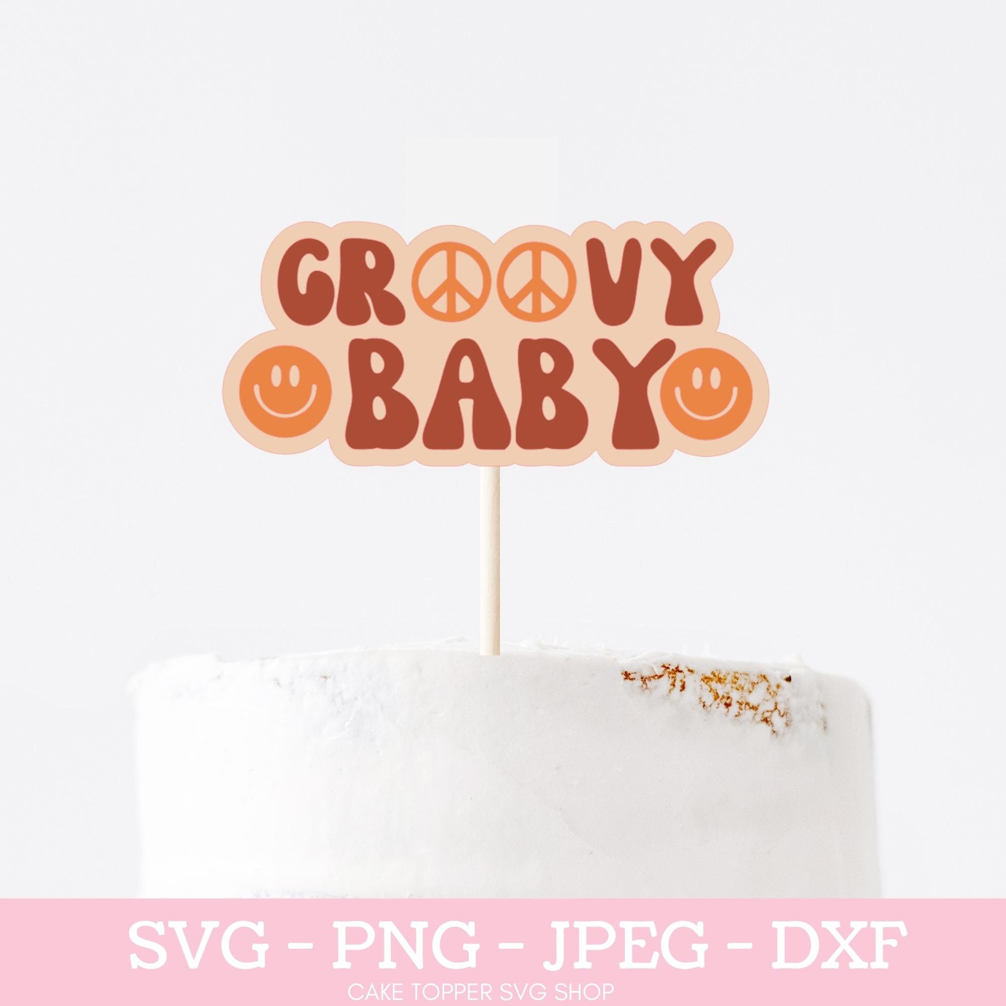 Groovy Baby SVG Cut File Baby Shower SVG 70's Theme - Etsy