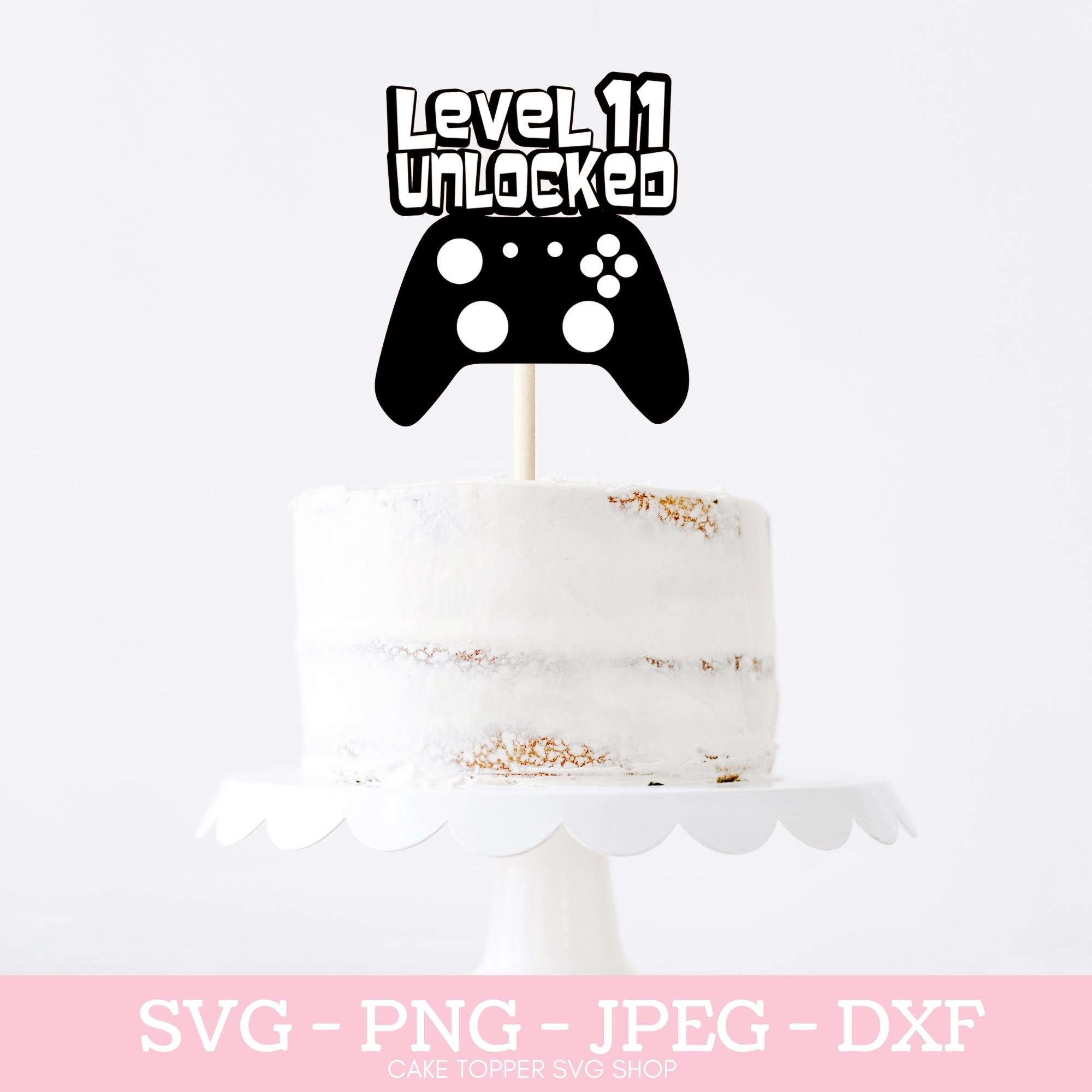 Level 11 Unlocked Instant Download SVG PNG DXF Gaming - Etsy