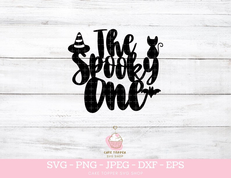 The Spooky One SVG 1st Birthday SVG Halloween One Cake - Etsy
