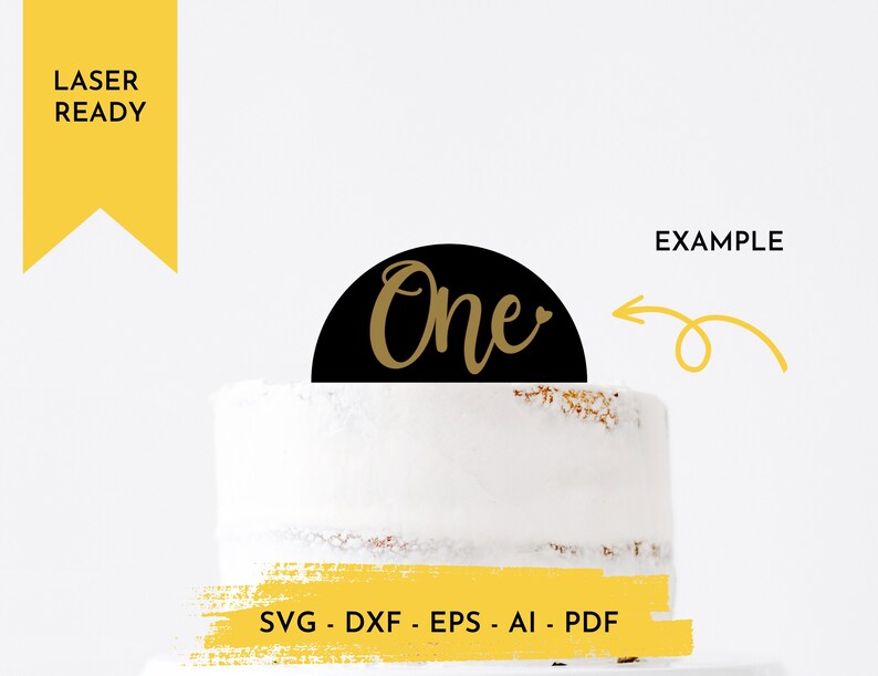 Cake Topper SVG Templates Arch Circle Hexagon Semi Circle - Etsy UK