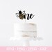 One Bee SVG Cake Topper SVG 1st Birthday Bee Theme Party - Etsy Canada