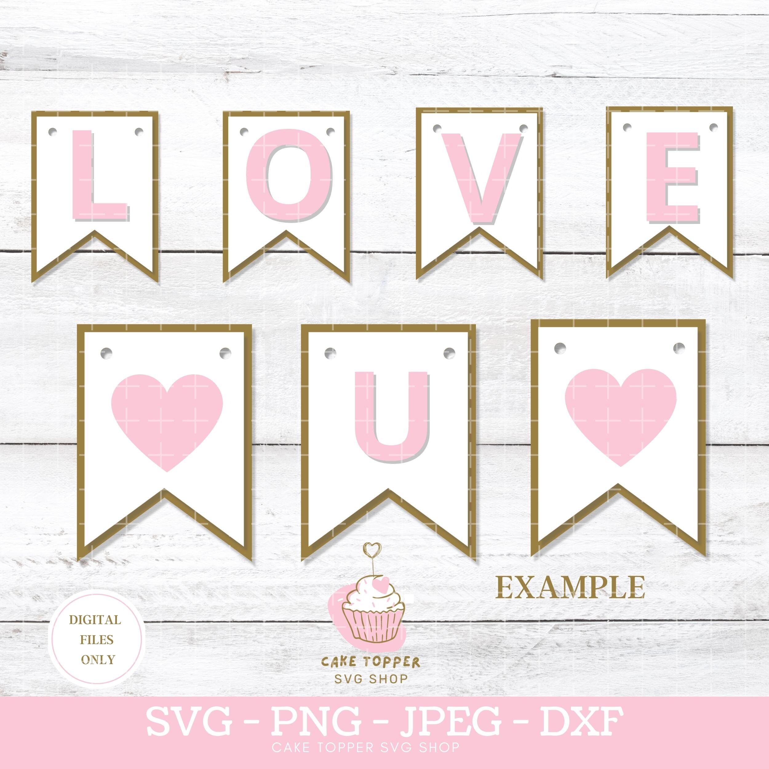 Banner SVG Banner Template Cut File Layered Bunting SVG | Etsy
