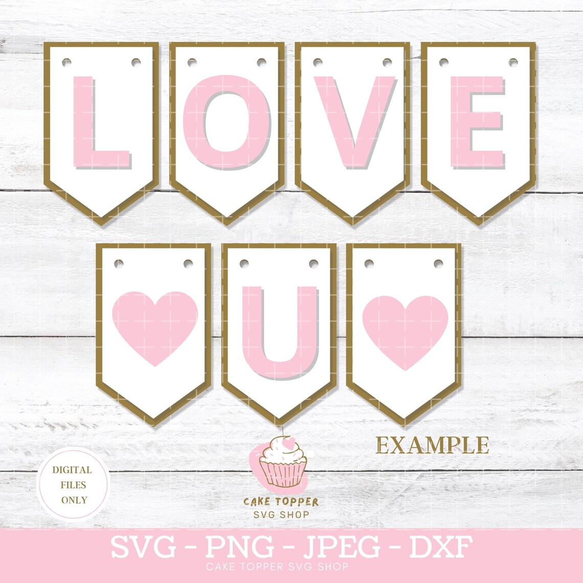 Banner SVG Banner Template Cut File Layered Bunting SVG - Etsy