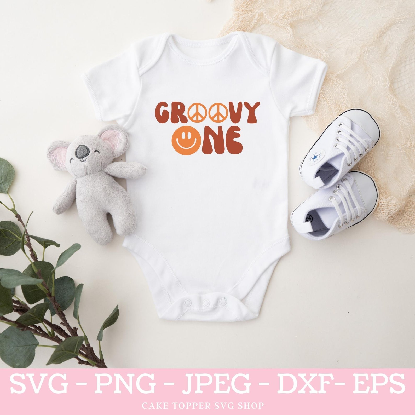 Two Groovy SVG Cut File Boys 2nd Birthday Retro 70's - Etsy
