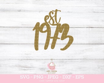 1973 Birthday Cake - Etsy