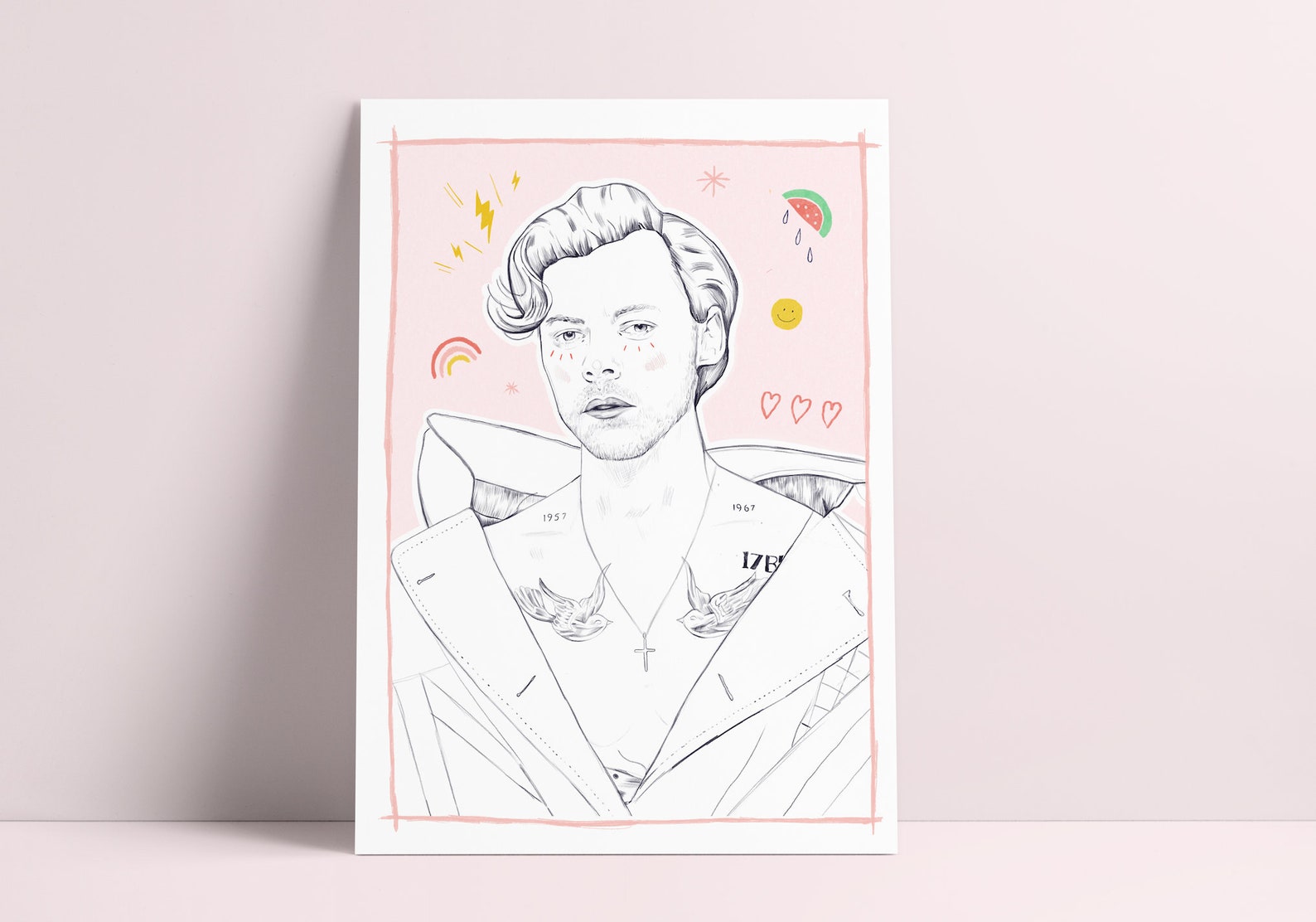 Harry Styles A4 Print - Etsy UK