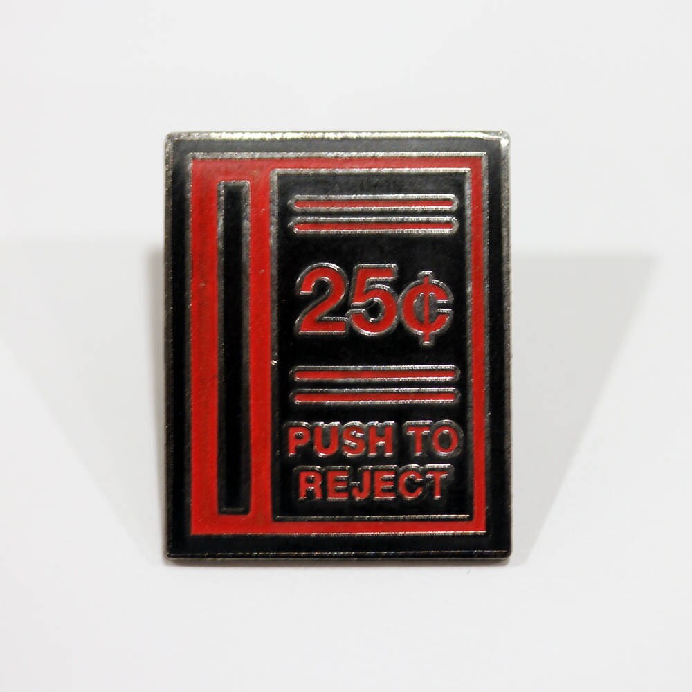 Classic Arcade Coin Slot Glow in the Dark Hard Enamel Pin - Etsy
