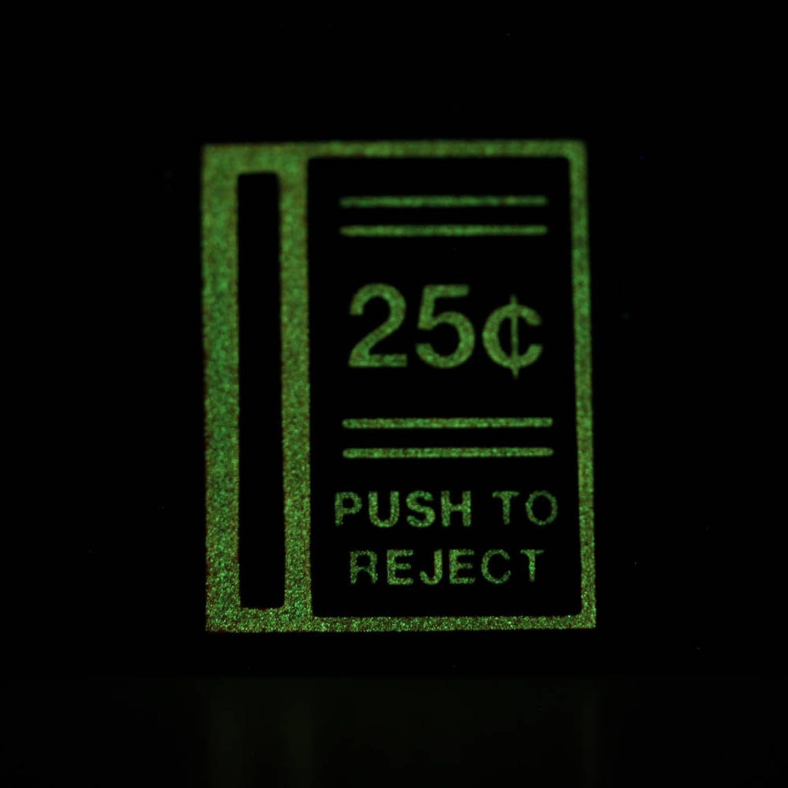 Classic Arcade Coin Slot Glow in the Dark Hard Enamel Pin - Etsy
