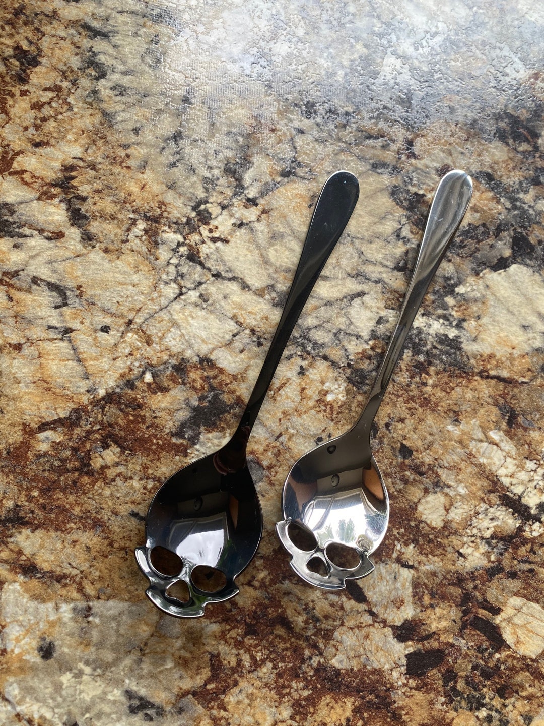 Skull Tea Spoon - Witchy Aesthetic - Halloween - Etsy