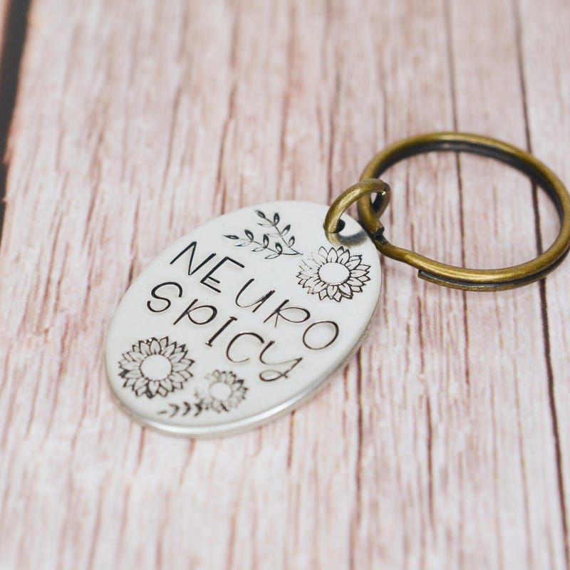 Keyring Neurodivergent - Etsy