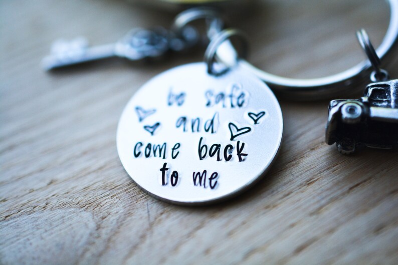 Be Safe Keychain New Driver Gift Truck Driver Gift Gift for - Etsy