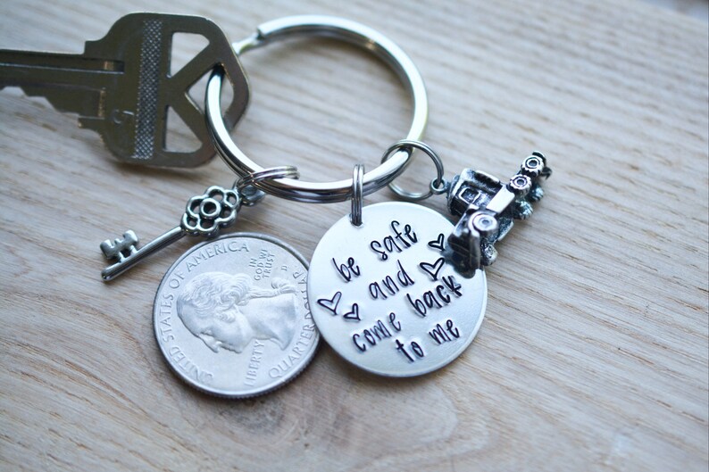 Be Safe Keychain New Driver Gift Truck Driver Gift Gift for - Etsy