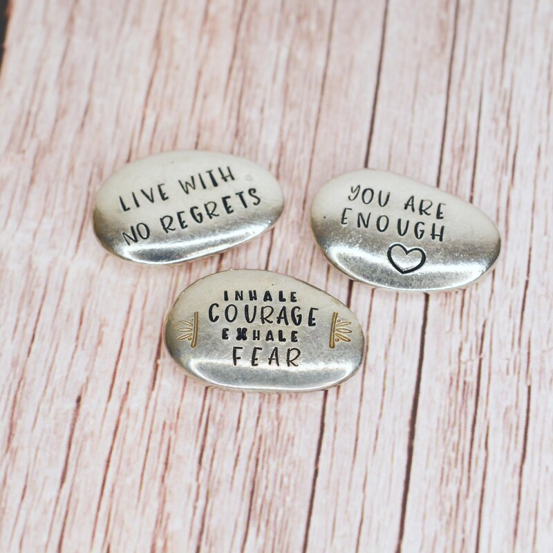Painted Pebble - Etsy