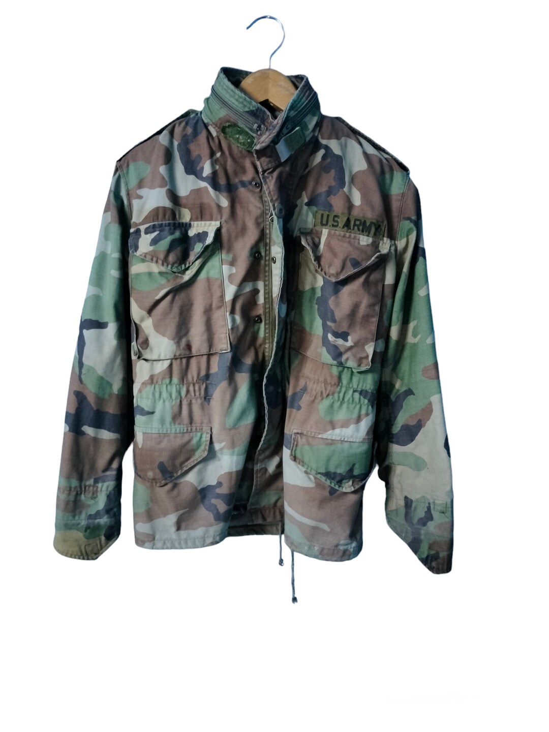 Rare!! Vintage 80s US ARMY Camo Jacket - Etsy