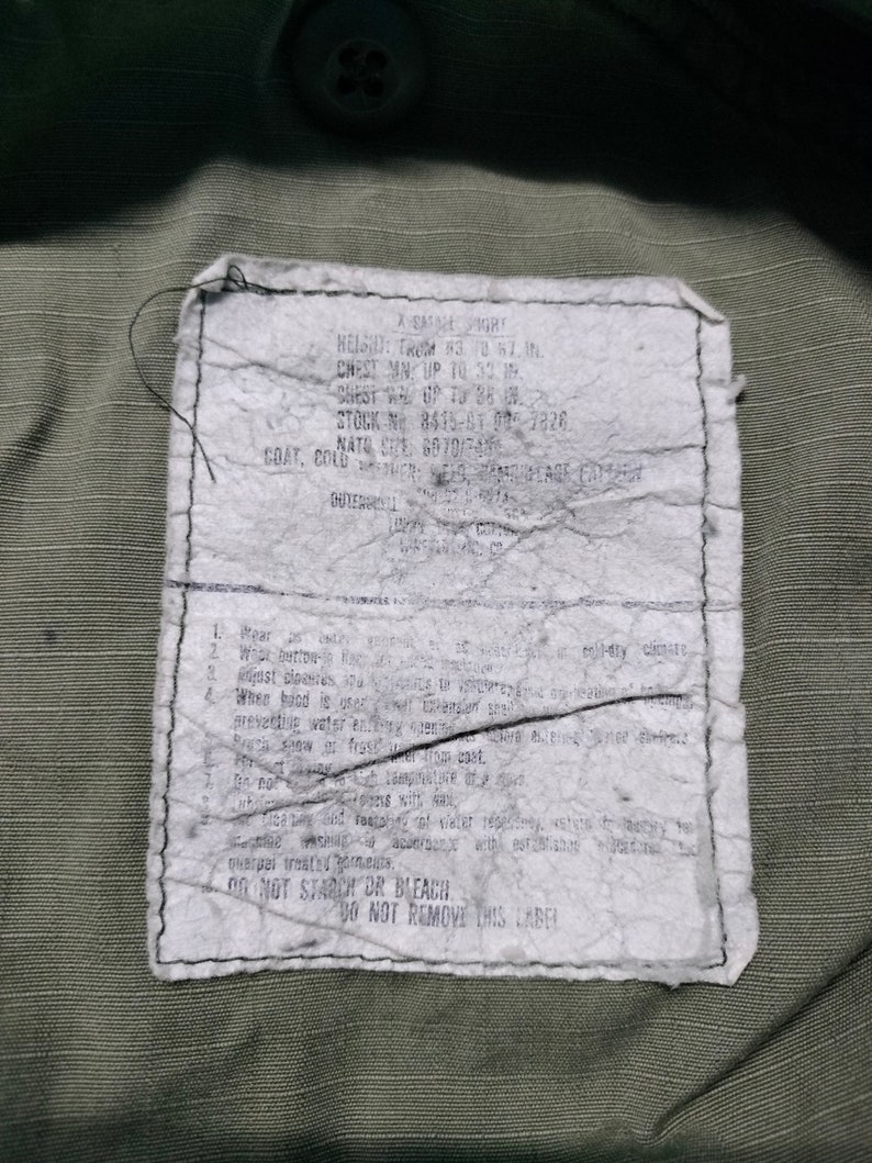 Rare Vintage 80s US ARMY Camo Jacket - Etsy