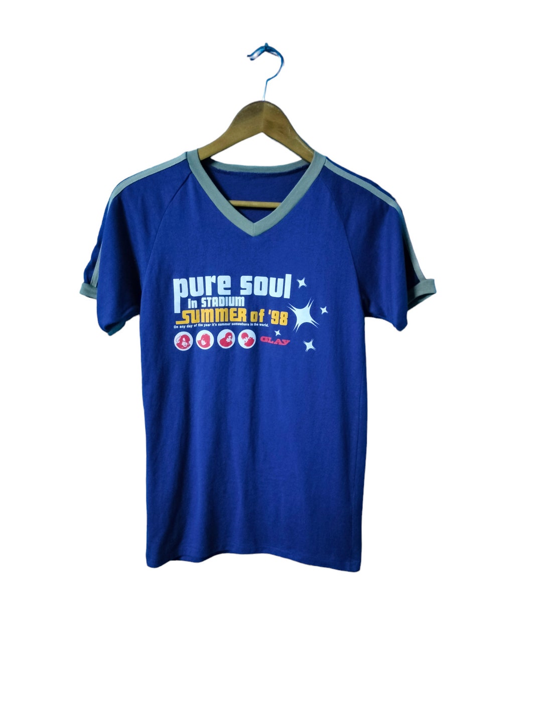 Rare Vintage 90s GLAY Pure Soul Summer Tour 1998 Japanese Band Tees - Etsy